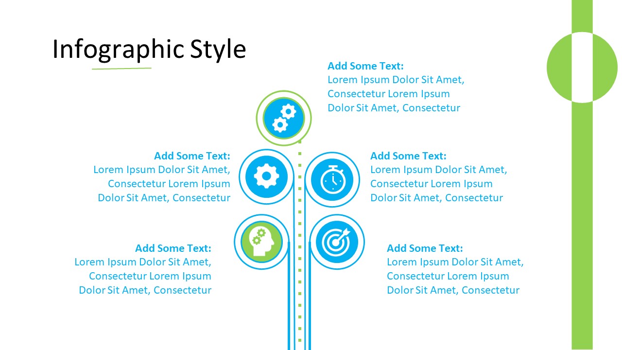 Simple Blue Business Google Slides Theme Template Myfreeslides