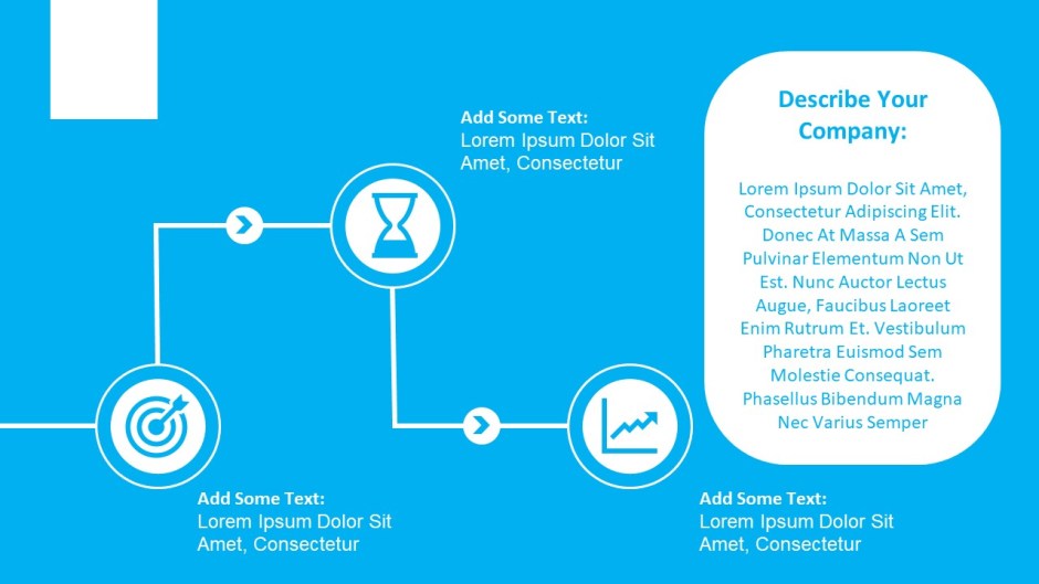 Simple Blue Business Google Slides Theme Template Myfreeslides