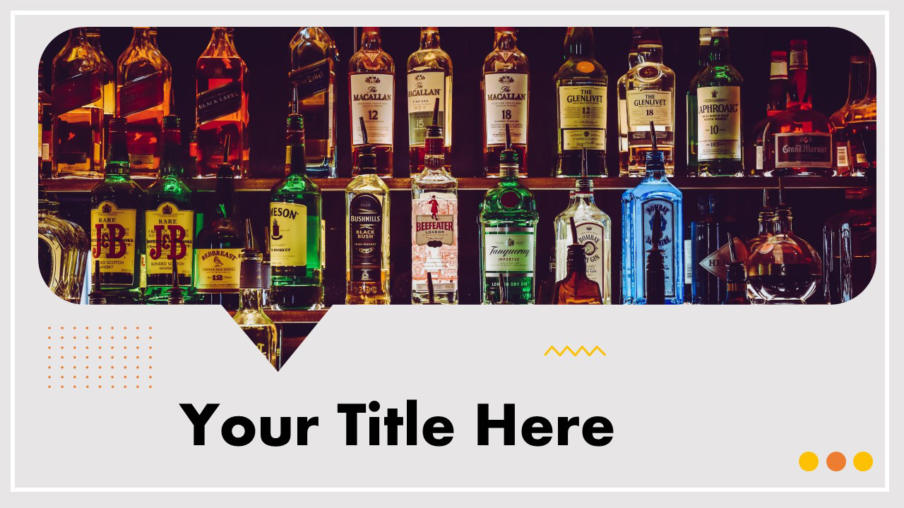 Free Alcohol Bottles Google Slides Themes and PowerPoint Templates for ...