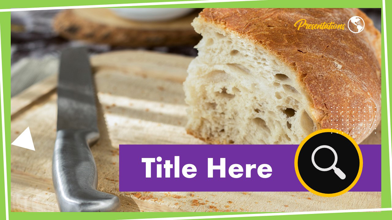 Bread and Types Powerpoint Template and Google Slides Themes : MyFreeSlides
