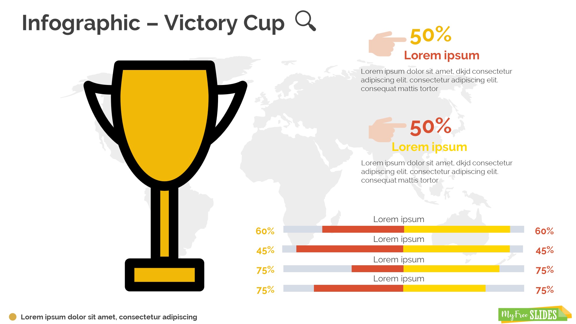 Victory Cup Infographics for PowerPoint and Google Slides : MyFreeSlides