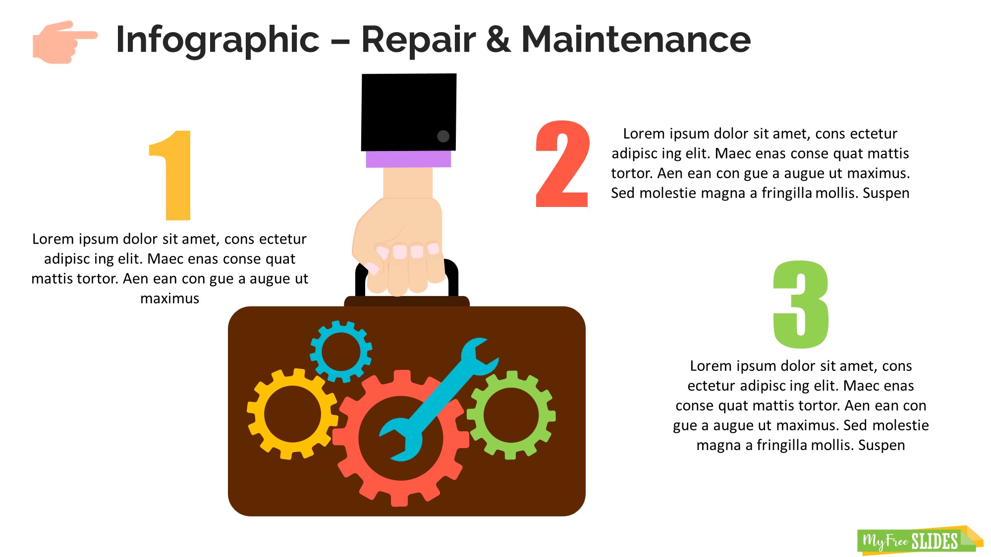 Repair & Maintenance Infographic Template for Organization : MyFreeSlides